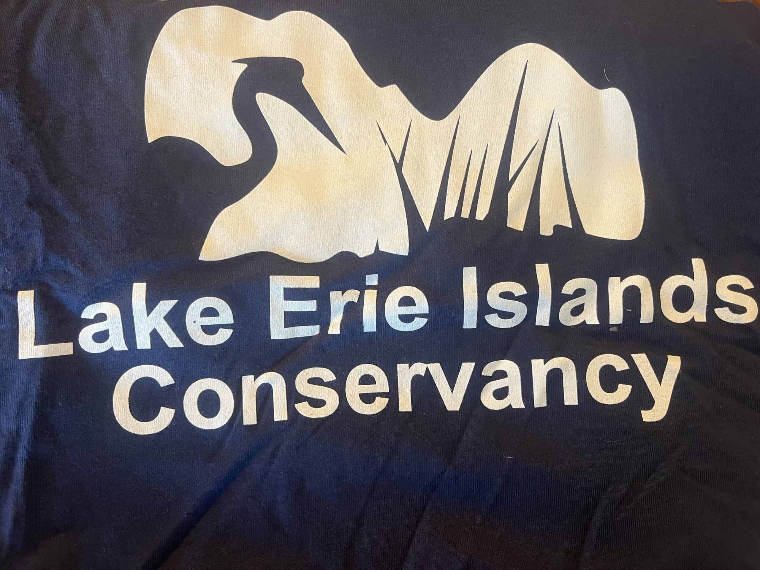 LEIC Shirt- Big Logo - Blue - Lake Erie Islands Conservancy